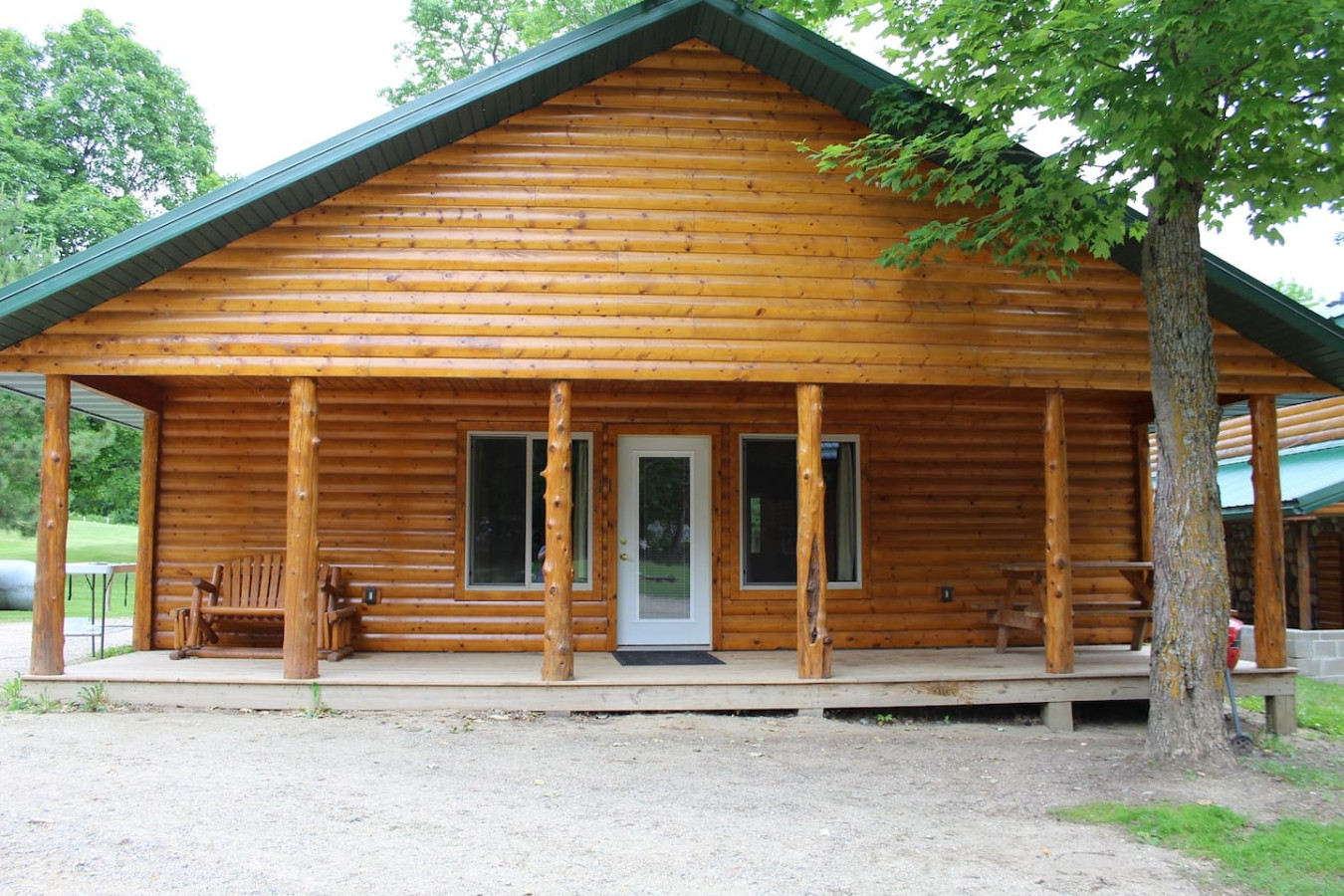 Modern Waterfront Cabin 11 with AC & Water View | Lake.com Rentals ...